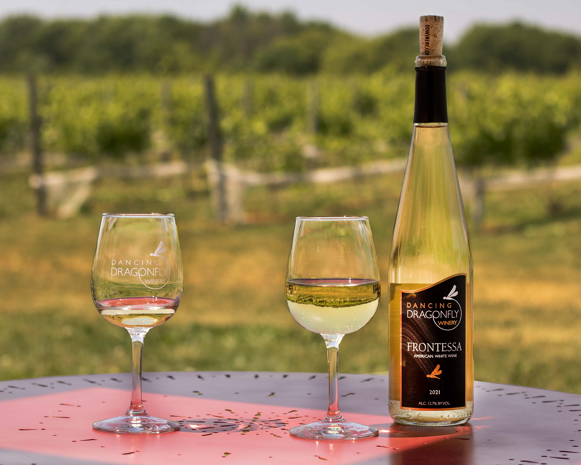Weddings and Wine Are Served at Dancing Dragonfly Winery | Lavender ...